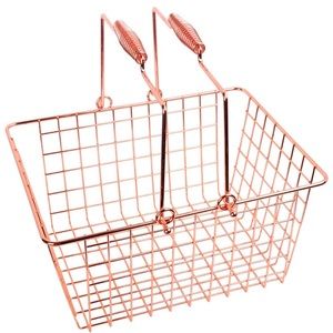 Storage & Organization | Set Of Rose Gold Baskets | Poshmark